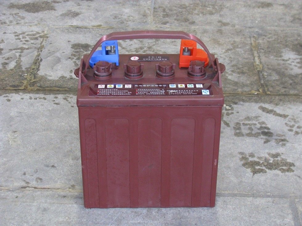 Tubular Positive Plate EV Traction Battery 8V 140Ah For Cleaning Car ...